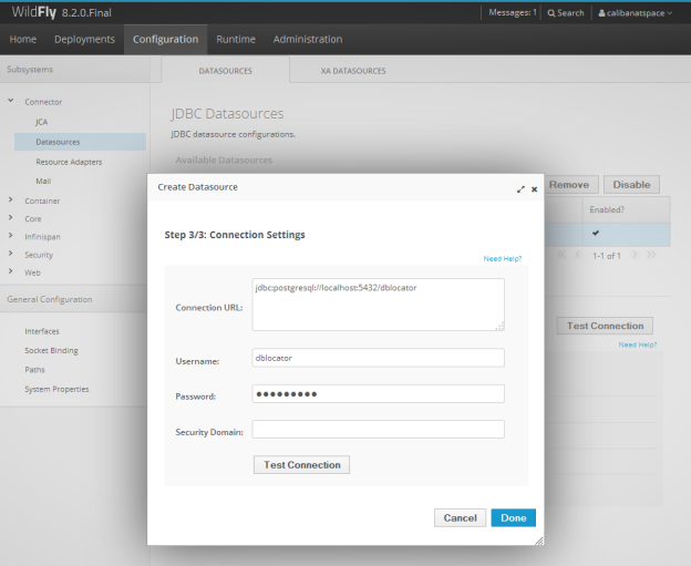 Wildfly: JDBC-Treiber und Datasource einrichten – Jochen Bachmann